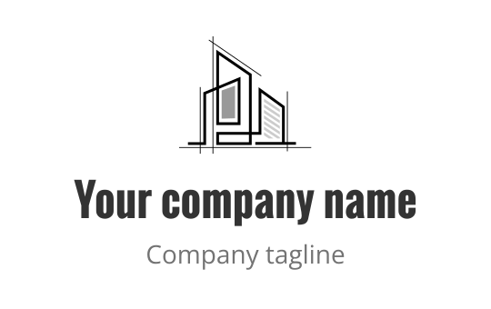 Create a professional structural logo with our logo maker in under 5 ...