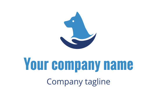 Create a professional pet logo with our logo maker in under 5 minutes